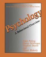 Psychology: A Behavioral Overview | SpringerLink