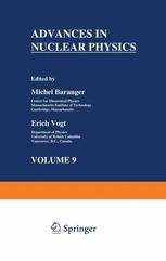 Advances in Nuclear Physics: Volume 9 | SpringerLink