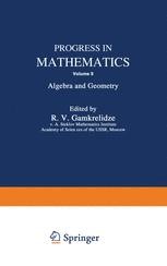 Progress in Mathematics: Algebra and Geometry | SpringerLink
