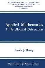 Applied Mathematics: An Intellectual Orientation | SpringerLink