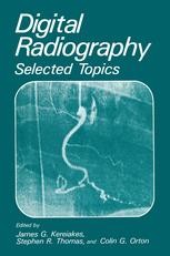 Digital Radiography: Selected Topics | Springer Nature Link (formerly ...