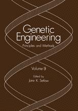 Genetic Engineering: Principles and Methods Volume 9 | Springer Nature ...