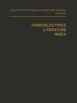 Ferroelectrics Literature Index | SpringerLink