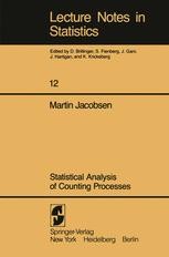 Statistical Analysis of Counting Processes | Springer Nature Link (formerly SpringerLink)