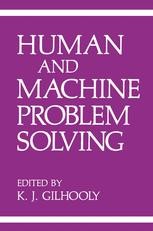 Human and Machine Problem Solving | SpringerLink