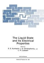 The Liquid State and Its Electrical Properties | Springer Nature Link ...