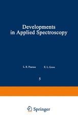 Developments in Applied Spectroscopy: Volume 5 | SpringerLink