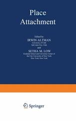 Place Attachment | Springer Nature Link (formerly SpringerLink)