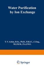 Water Purification by Ion Exchange | Springer Nature Link (formerly ...