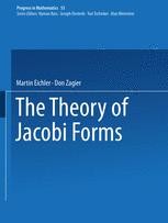 The Theory of Jacobi Forms | SpringerLink