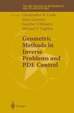 Geometric Methods in Inverse Problems and PDE Control | SpringerLink