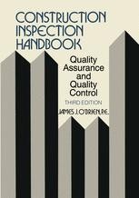 Construction Inspection Handbook: Quality Assurance/Quality Control ...