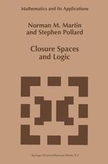 Closure Spaces and Logic | SpringerLink