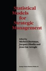 Statistical Models for Strategic Management | Springer Nature Link ...