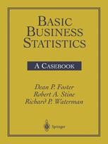 Basic Business Statistics: A Casebook | SpringerLink