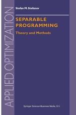 Separable Programming: Theory and Methods | SpringerLink