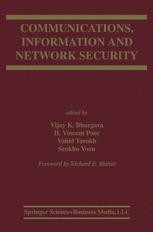Communications, Information and Network Security | SpringerLink