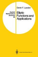 Elliptic Functions and Applications | SpringerLink