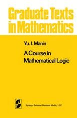 A Course in Mathematical Logic | SpringerLink