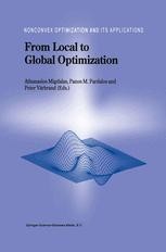 From Local to Global Optimization | SpringerLink