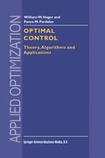 Optimal Control: Theory, Algorithms, and Applications | SpringerLink