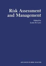 Risk Assessment and Management | SpringerLink
