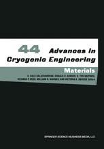 Advances in Cryogenic Engineering Materials | SpringerLink