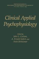 Clinical Applied Psychophysiology: Sponsored by Association for Applied ...