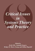 Critical Issues in Systems Theory and Practice | SpringerLink