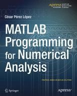 MATLAB Programming for Numerical Analysis | SpringerLink