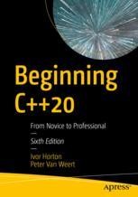 Beginning C++20: From Novice to Professional | SpringerLink