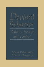 Deviant Behavior: Patterns, Sources, and Control | SpringerLink