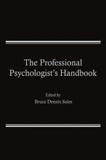 The Professional Psychologist’s Handbook | SpringerLink