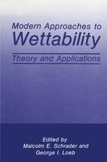 Modern Approaches to Wettability: Theory and Applications | Springer ...