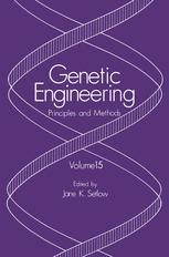 Genetic Engineering: Principles and Methods | SpringerLink