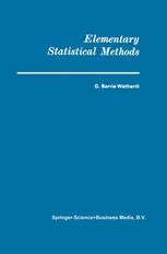 Elementary Statistical Methods | SpringerLink