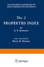 Properties Index | SpringerLink