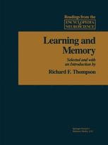 Learning and Memory | SpringerLink