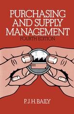 Purchasing and Supply Management | Springer Nature Link (formerly ...