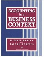 Accounting in a Business Context | SpringerLink
