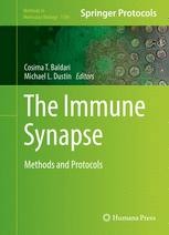 The Immune Synapse: Methods and Protocols | SpringerLink