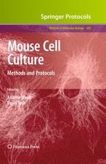 Mouse Cell Culture: Methods and Protocols | SpringerLink