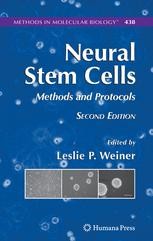Neural Stem Cells: Methods and Protocols | SpringerLink
