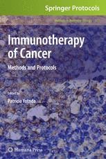 Immunotherapy of Cancer: Methods and Protocols | SpringerLink