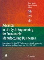 Advances in Life Cycle Engineering for Sustainable Manufacturing ...