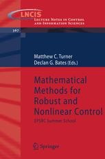 Mathematical Methods for Robust and Nonlinear Control: EPSRC Summer ...