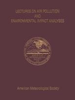 Lectures on Air Pollution and Environmental Impact Analyses | SpringerLink