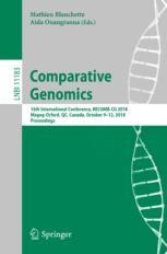 Comparative Genomics: 16th International Conference, RECOMB-CG 2018 ...