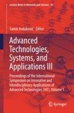 Advanced Technologies, Systems, and Applications III: Proceedings of ...