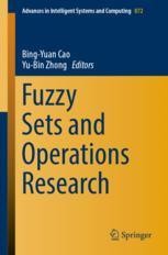Fuzzy Sets and Operations Research | SpringerLink